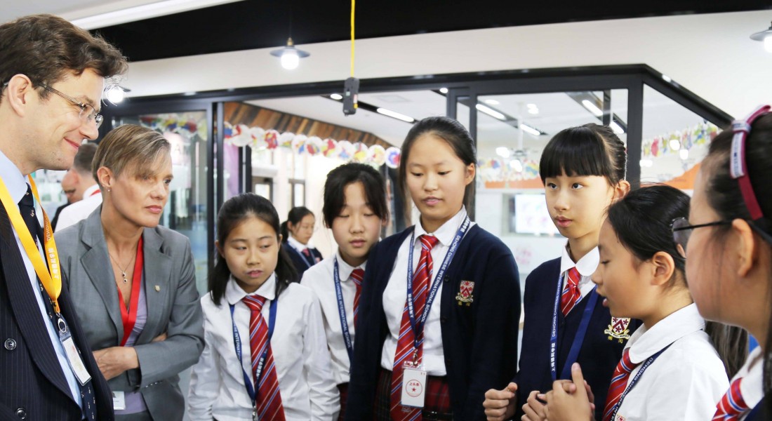 Dr Joe Spence & Dr Cameron Pyke at Dulwich College International ...