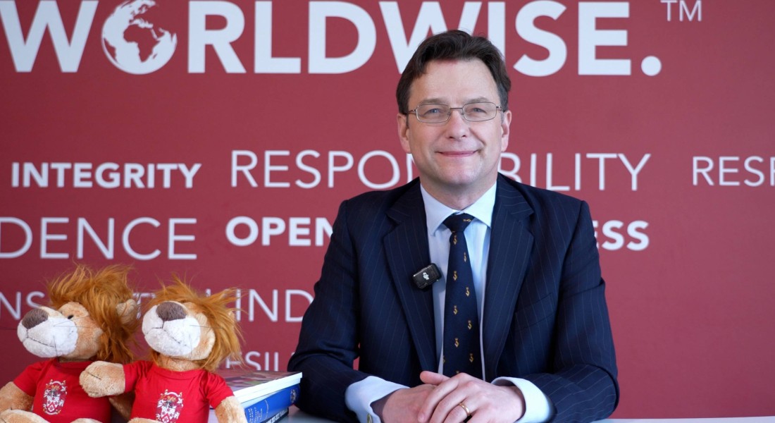 Welcome Dr Cameron Pyke, DCB Head of College | Dulwich College Beijing