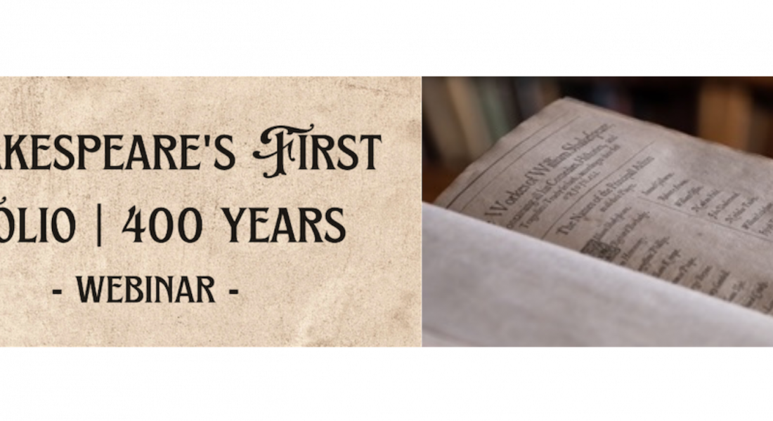 Shakespeare's First Folio Webinar | Dulwich College (Singapore)